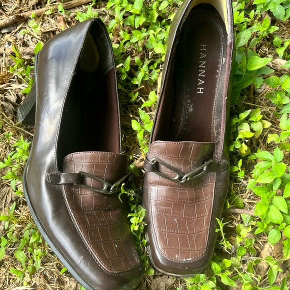 Hannah | Shoes | Vintage Brown Leather Heels9s Y2k Style | Poshmark
